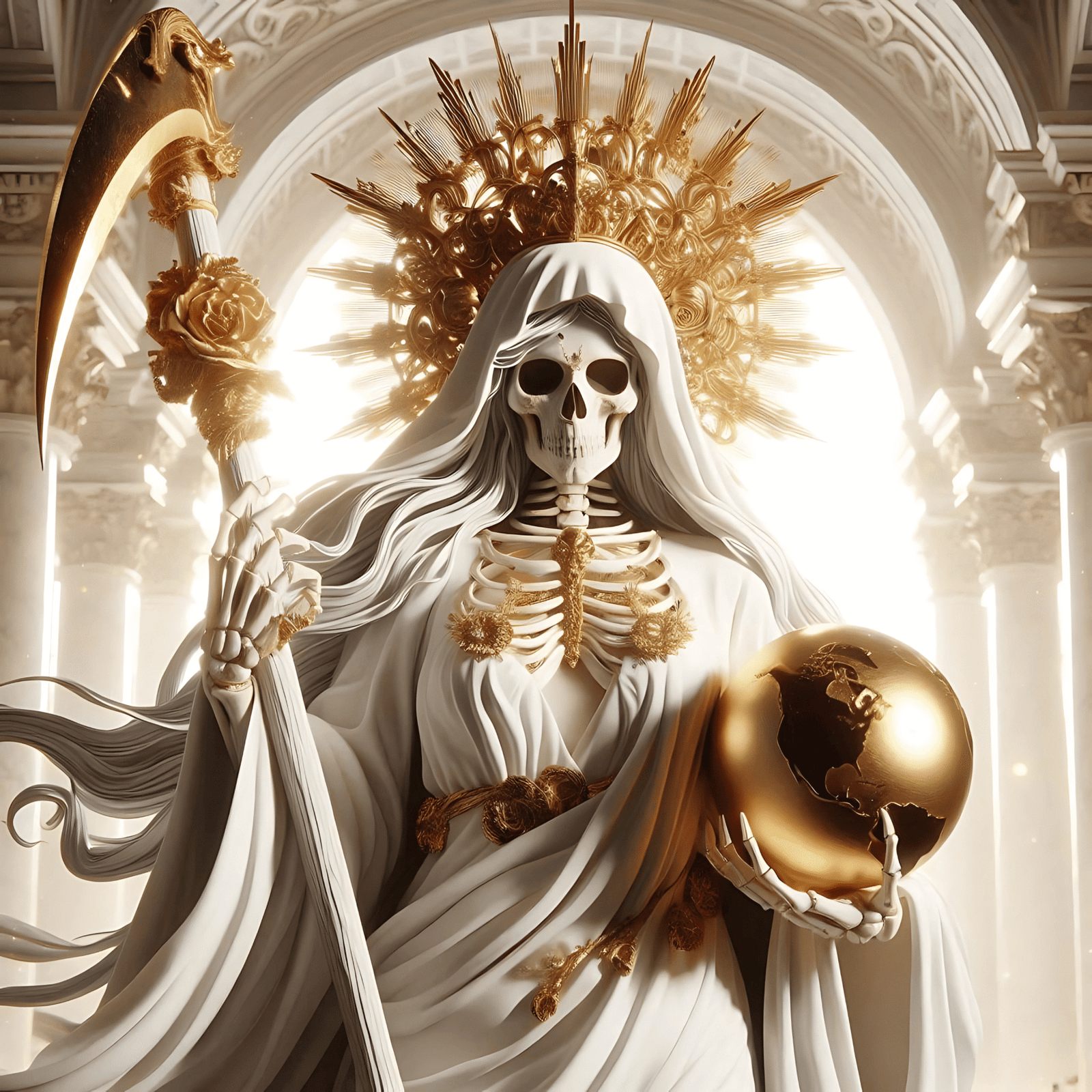 💀 SANTA MUERTE DE LAS 7 POTENCIAS: Guía Completa de Oraciones, Ofrendas ...